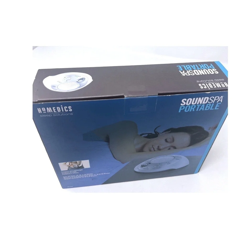Homedics | Portable Audio & Video | Homedics Sound Spa Portable White ...